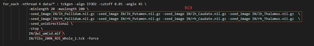 ROI to whole brain track - MRtrix3 Community