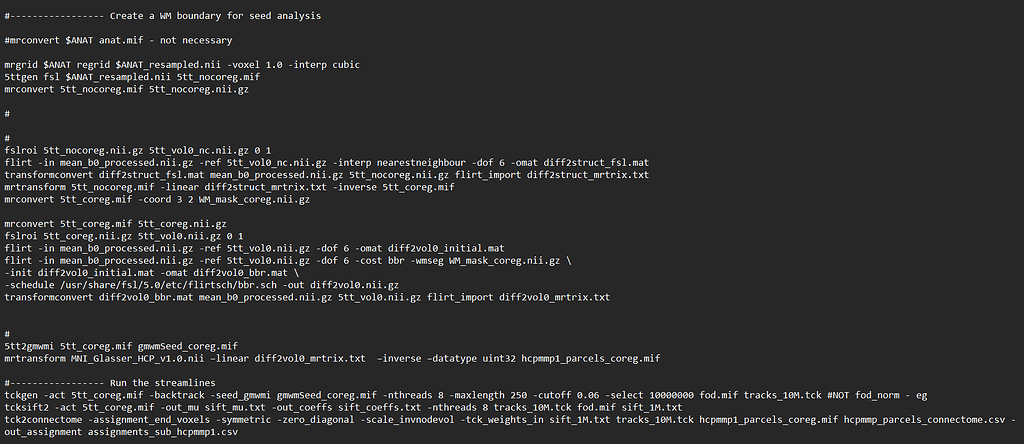 Aligning dwi to MNI atlas with revised code - MRtrix3 Community
