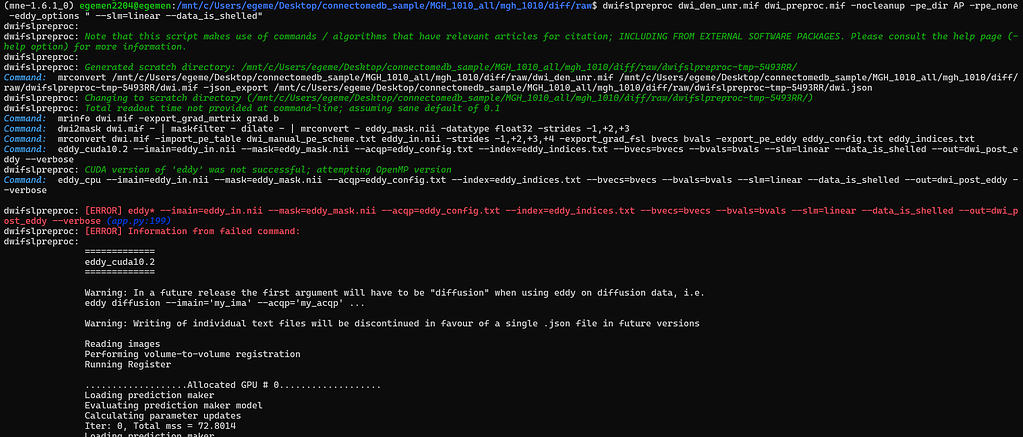 Urgent Dwifslpreproc help - MRtrix3 Community