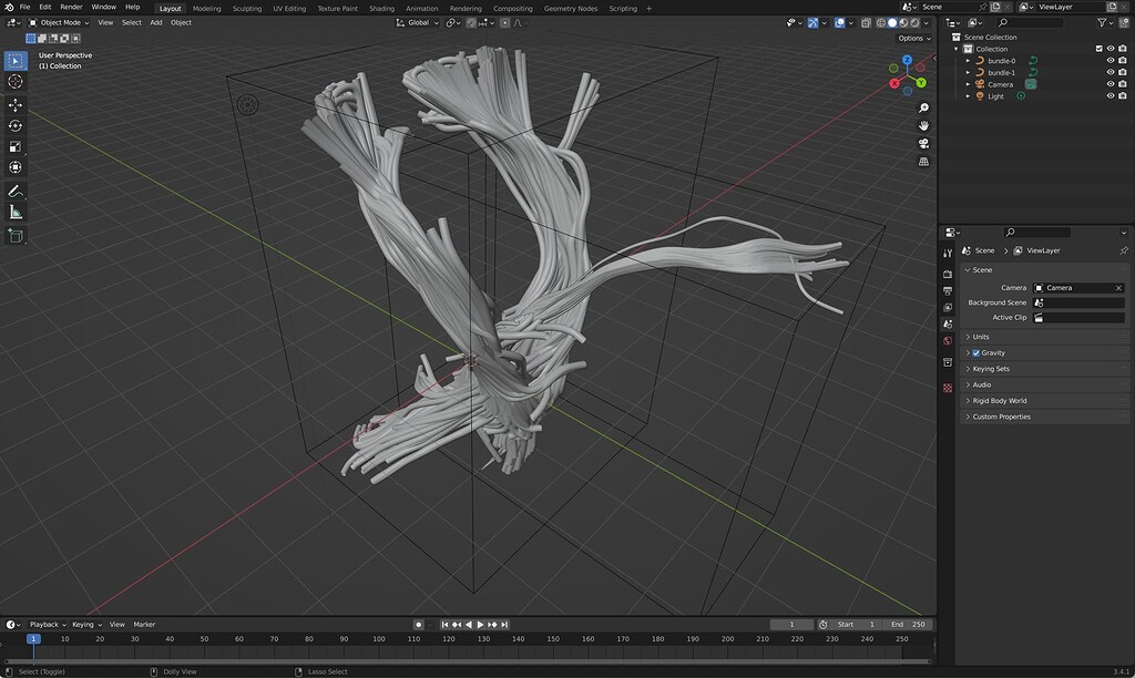 Loading .tck files in Blender - tractography - MRtrix3 Community